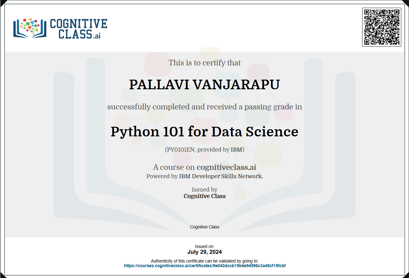 Pallavi Vanjarapu - Portfolio